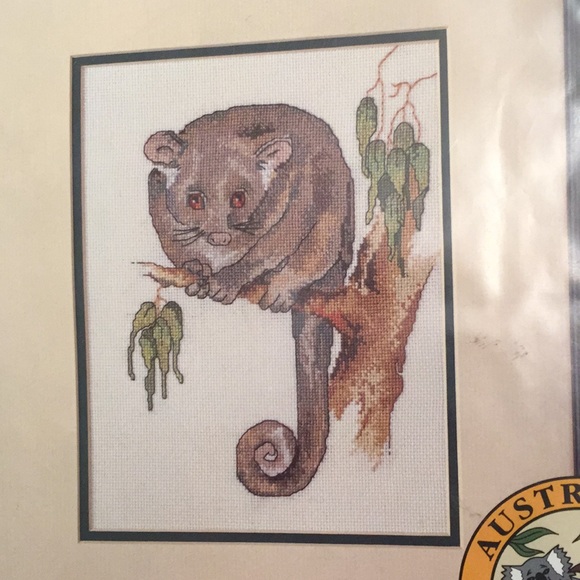 Office | Australian Ringtail Possum Cross Stitch Kit New | Poshmark